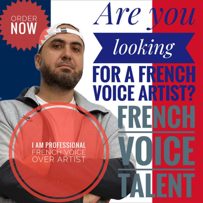 Record well quality french voice over by Williamnurul04 | Fiverr