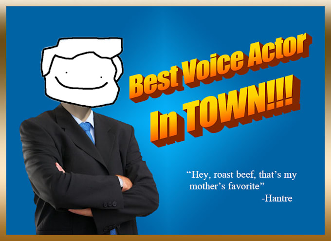 Professionally provide a cartoon male voice over for your media by ...