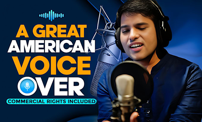 Record a professional american english male voice over today by ...