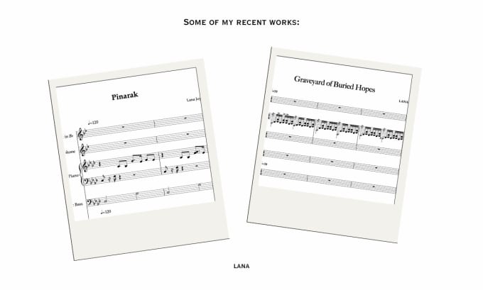 Compose short music for your film by Lanatiffanie | Fiverr Compose short music for your film by Lanatiffanie | Fiverr