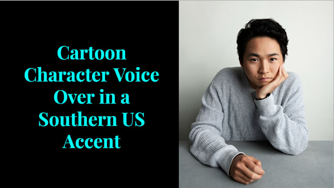A cartoon character voice in a british or southern us accent by ...