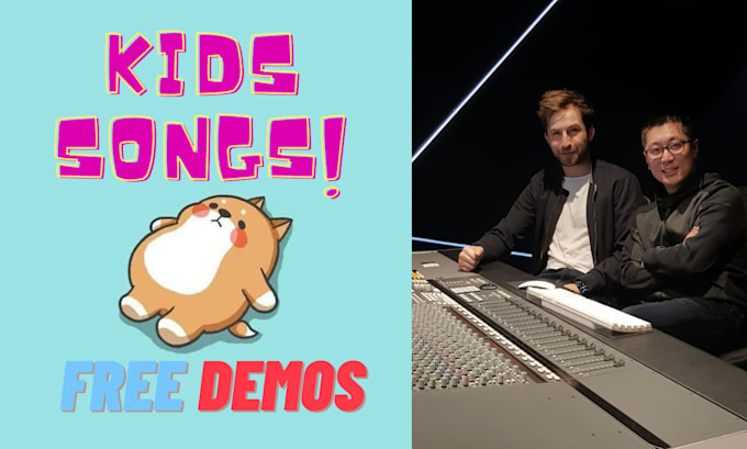 Create cute catchy kids music or songs by Yifeitang | Fiverr