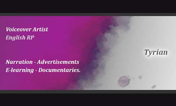 Voice over narration, elearning, business by Tyrian_ludic | Fiverr