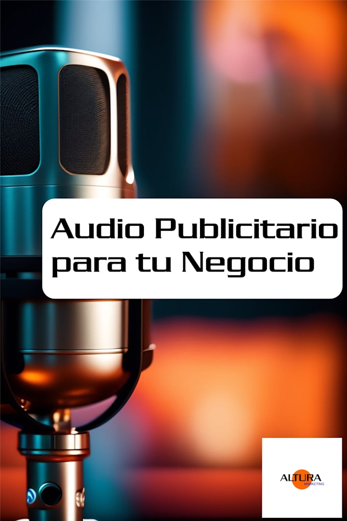 Record a commercial add in spanish with a high tone and youthful voice ...