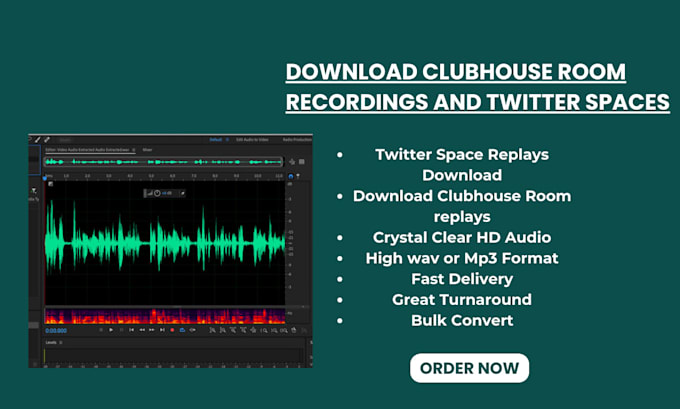Convert clubhouse room replays and twitter spaces recording to podcast ...