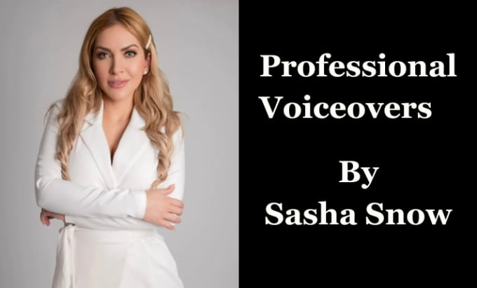 Record a natural, professional american female voice over by Tony ... Record a natural, professional american female voice over by Tony ...