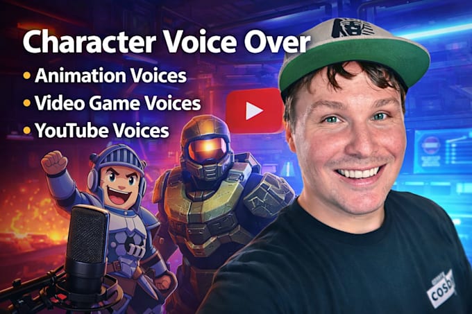 Record dynamic character voices for games, animation, and youtube by ...
