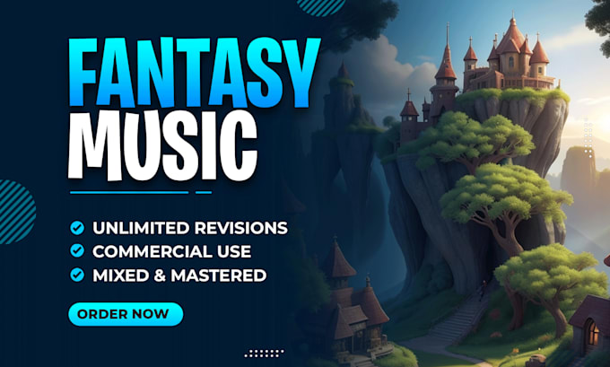 Create fantasy orchestral music for your project by Menno_w | Fiverr