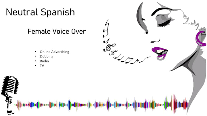 Record professional female voice in neutral spanish by Esmevelazq | Fiverr