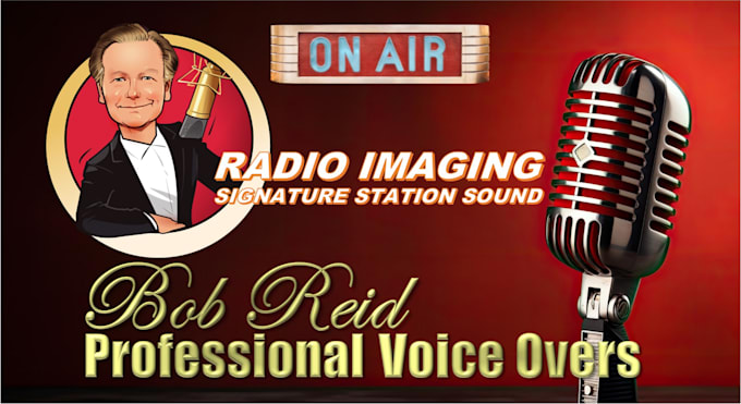 Professionally record your radio imaging by Bobreidprovoice | Fiverr