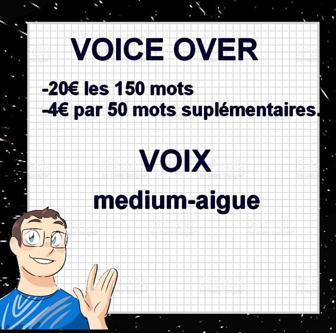 Record the best male french voice over for you by Getgreeled | Fiverr