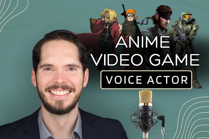 Be your american male voice actor, voice over for video games or ...