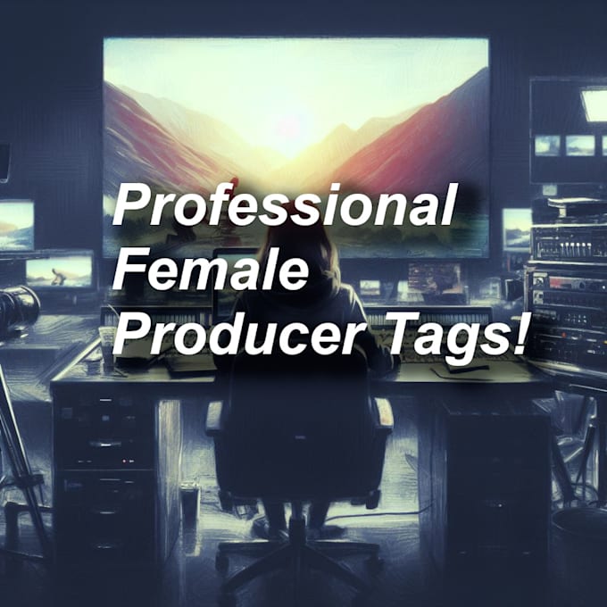 Make you a professional female producer tag by Whoseternal | Fiverr