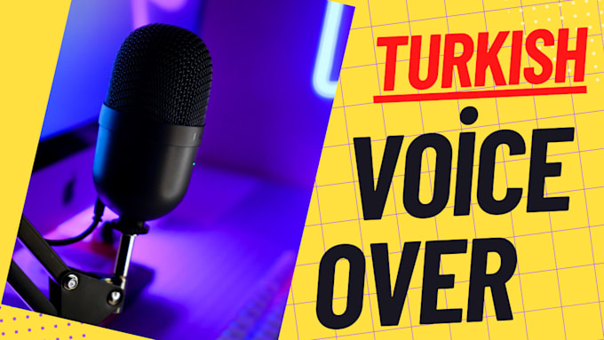 Do turkish voice over by Coskuncansiz | Fiverr