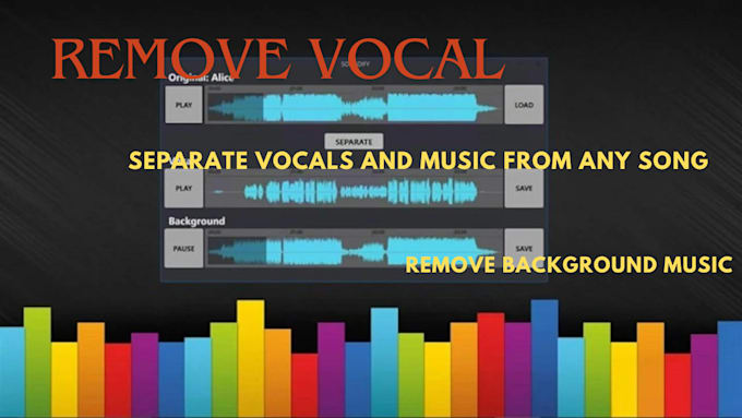 Remove voice from your music or remove background music from your voice ...
