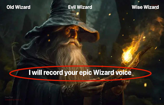 Record an enchanting wizard voice by Jonmiller_voice | Fiverr