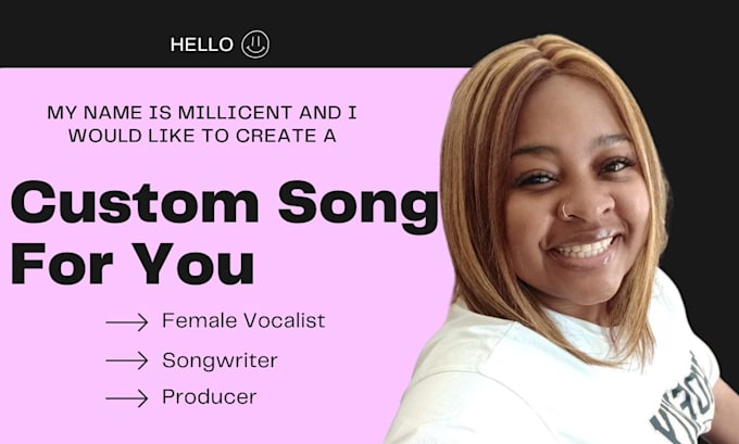 Create a custom made song for you by Millie05 | Fiverr