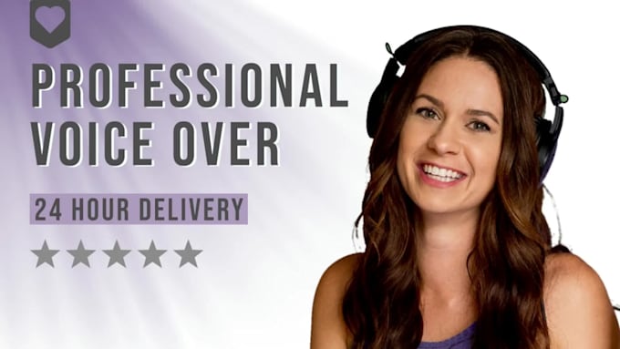 Record pro female voice over by Ms_ma02 | Fiverr