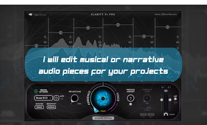 Edit musical or narrative audio pieces for your projects by Ser_cs98 ...