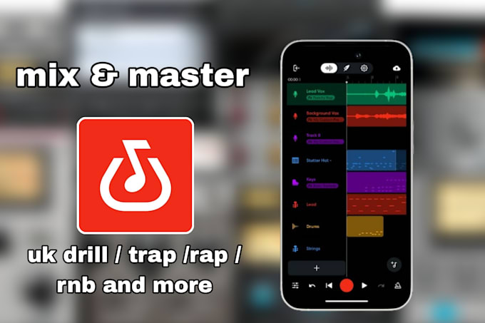 Mix and master your bandlab tracks by Otmanemoussa | Fiverr