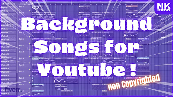 Craft 4 unique youtube background music by Nk_prod | Fiverr