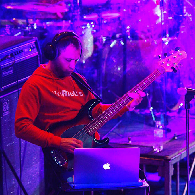 Be your session bass guitar player on pop rock funk latin and gospel ...