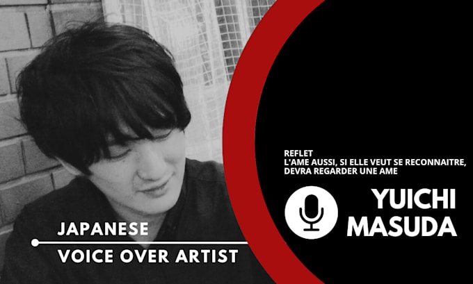 Record a high quality male japanese voiceover and character voice by ...