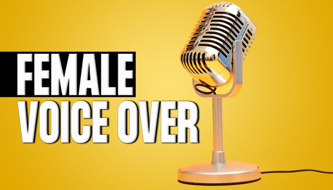 Do professional female voice over for you by Echovoices | Fiverr