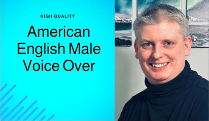Provide high quality male voice overs in english by Brian_james_vo | Fiverr