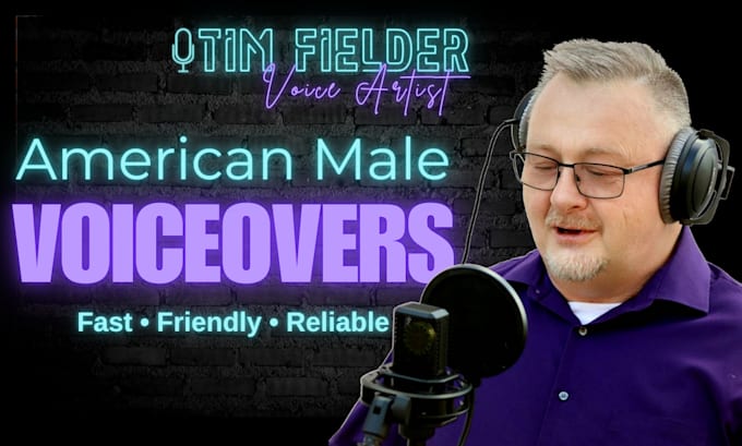 Record a professional, american, slightly texan, adult, male voice over ...