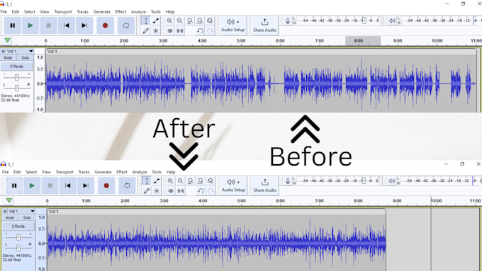 Professionally edit and mix audio in audacity and create voice overs by ...