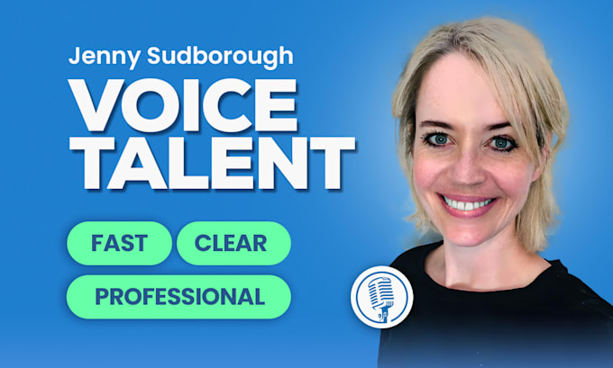 Record a professional, clear and engaging voice over by Jenny_sud | Fiverr