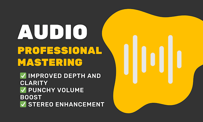 Remaster your audio with ai for professional quality by Alexynior | Fiverr
