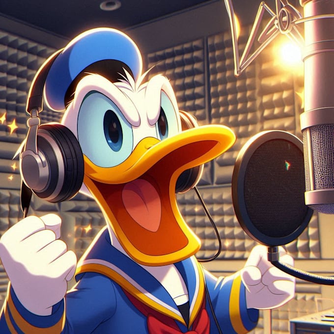 Say whatever you want in a donald duck voice by Redfireball555 | Fiverr