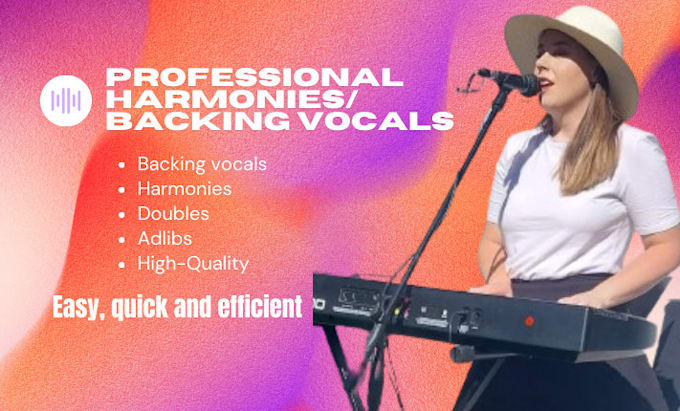 Be your female backing vocals, harmonies or choir by Marethaswanepoe ...