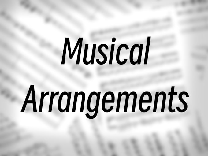 Create an arrangement of any song and provide sheet music by Darkkit10 ...