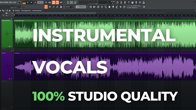 Remove vocals from any song, make high quality instrumental by ...