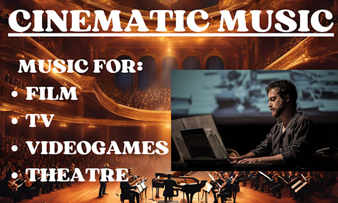 Create cinematic music for film, tv, videogames and theatre by ...