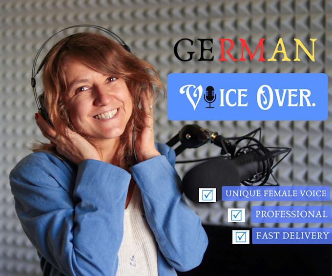 Record a charming female voice over by Blitzstimme | Fiverr