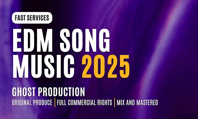Be your professional edm music ghost producer by Fazailaamar | Fiverr