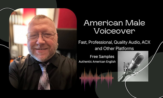Provide professional american english male voice over by Shawn_rigby ...