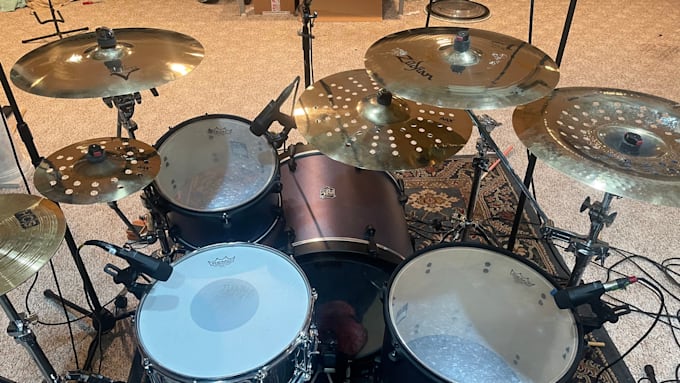 Record top notch drum tracks by Crispy_al | Fiverr
