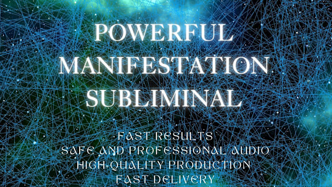 Create a custom subliminal audio for you by Lunar_wand | Fiverr