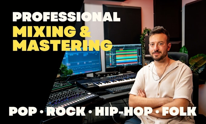 Mix and master your song to a radio ready level by Magen_studio | Fiverr