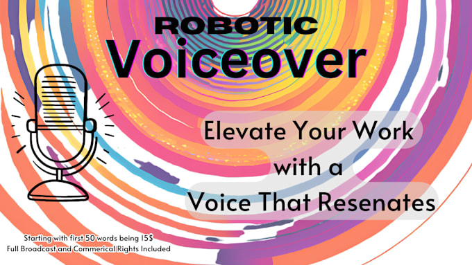 Provide a robotic, cyborg, computer voice by Marrillian | Fiverr