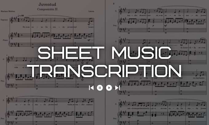 Transcribe your sheet music to musescore format by Laiora | Fiverr