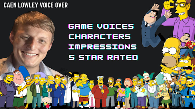 Create professional cartoon character voiceovers by Eternalvo | Fiverr