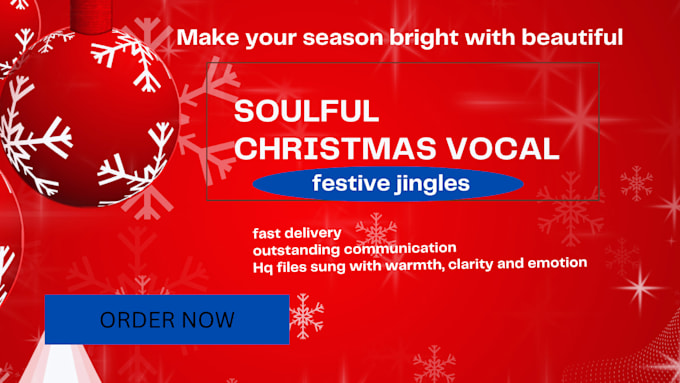 Write sing your christmas music remake holiday songs jingle bell female ...