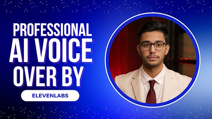 Make ai voice over services with elevenlabs high quality by Provoiceel | Fiverr