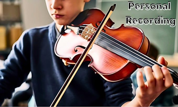 Personally record an orchestral string section with violin, fiddle and ...